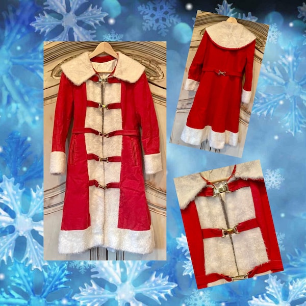 Santa Coat - Etsy