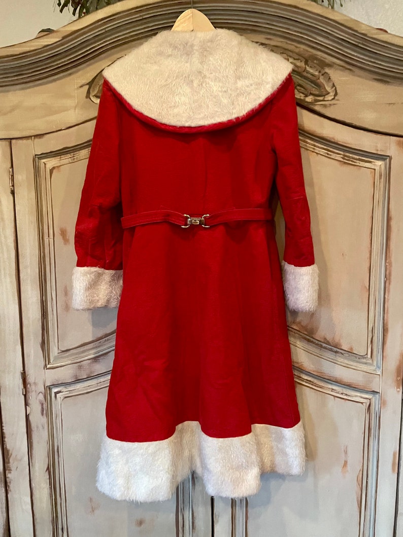 Vintage Christmas Coat Santa Jacket - Etsy