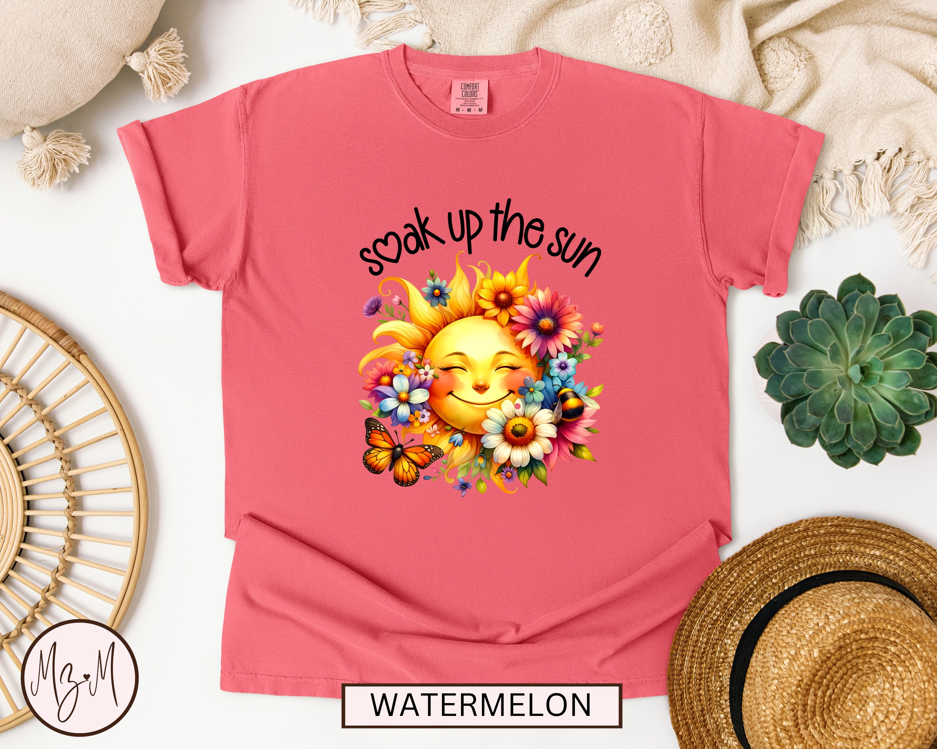 Soak up the Sun Shirt Sunshine Shirt Coconut Girl Summer Time Shirt ...
