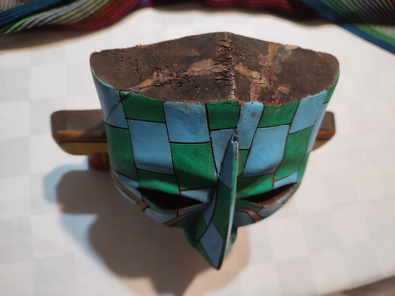 Mascara Madera Cedro Chac Mool Chichén Itzá Jose 2 - Etsy