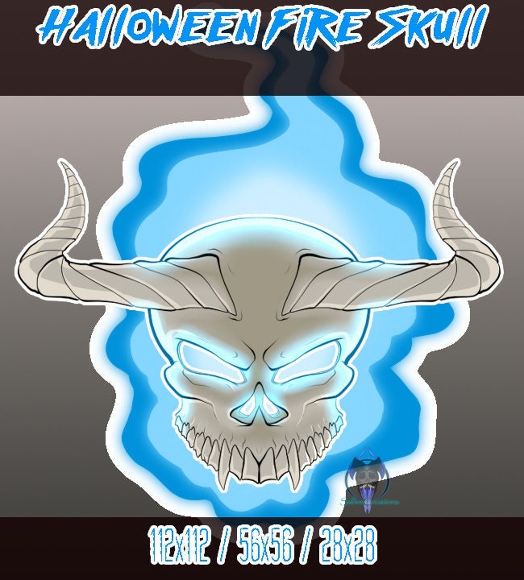 Fire Skull Animated