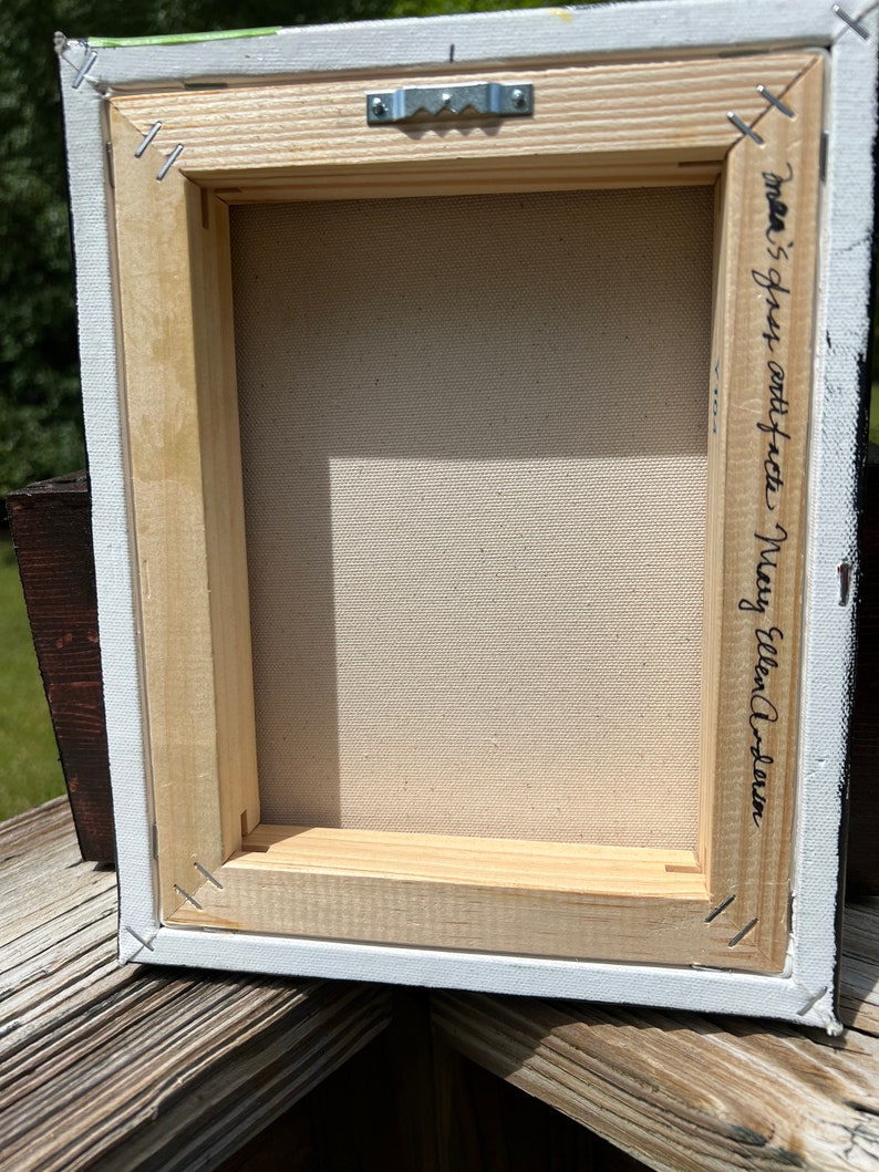 Summer Lemonade, Whimsical Art, Black Background, 8" X 10", Glass Seed ...