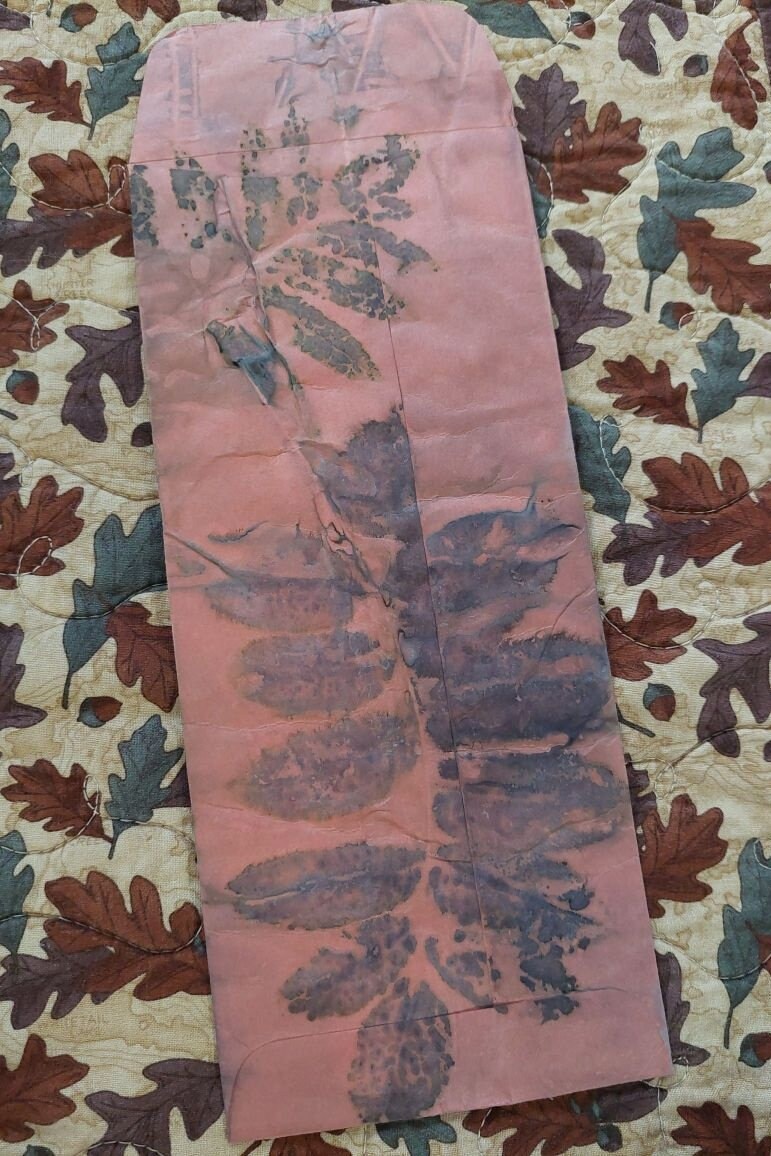 Handmade Eco Dyed Paper Pack B - Etsy