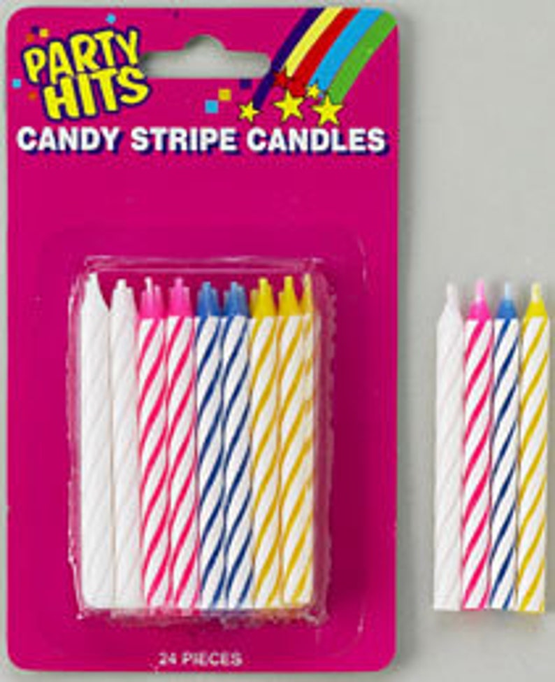 Birthday Candles Packs - Etsy