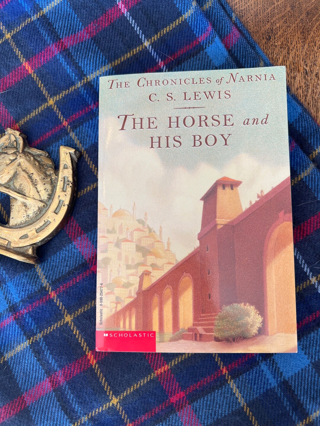 The Horse and His Boy by C. S. Lewis scholastic 1995 - Etsy