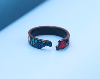 Anime Demon Ring - Etsy