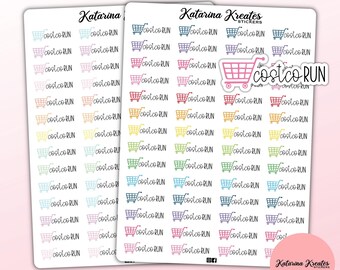 Costco Run Sticker - Etsy