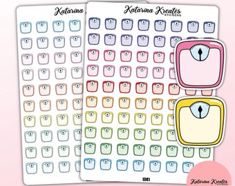 Weight Scale Stickers - Etsy
