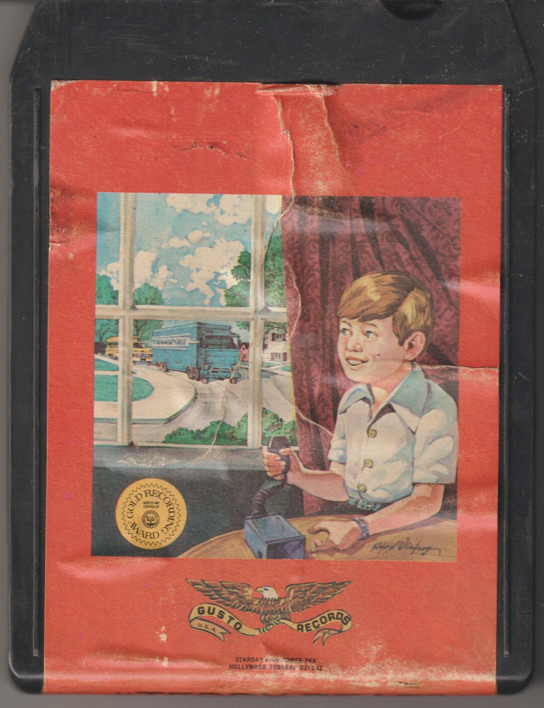 Red Sovine Teddy Bear 8 Track Audio Tape - Etsy