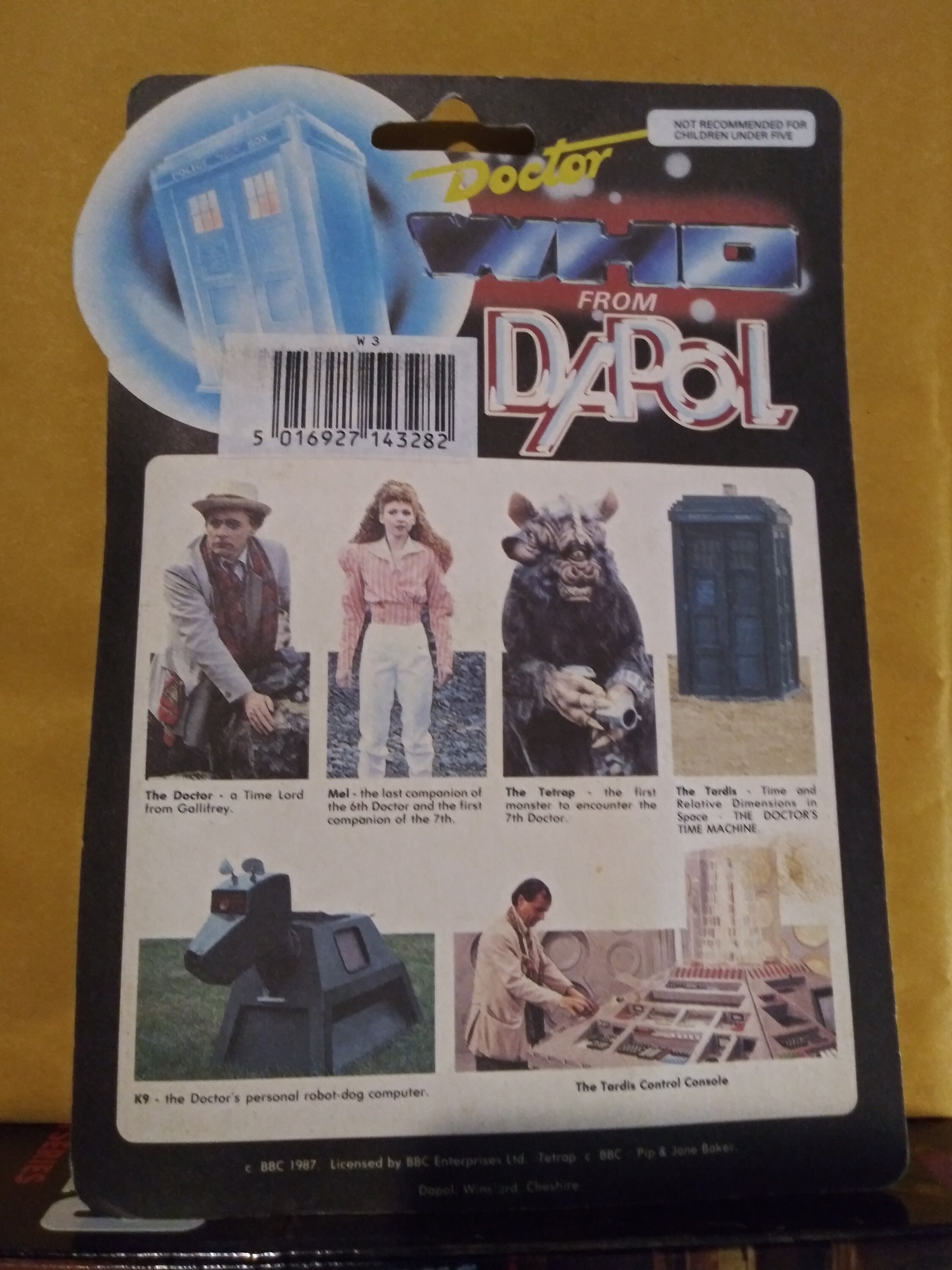Doctor Who Dapol Tetrap Action Figure BNOC New! - Etsy