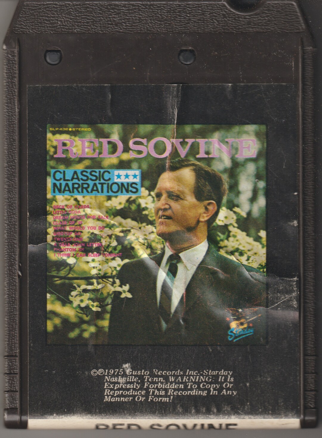 Red Sovine Phantom 309 Classic Narrations 8 Track Audio Tape - Etsy