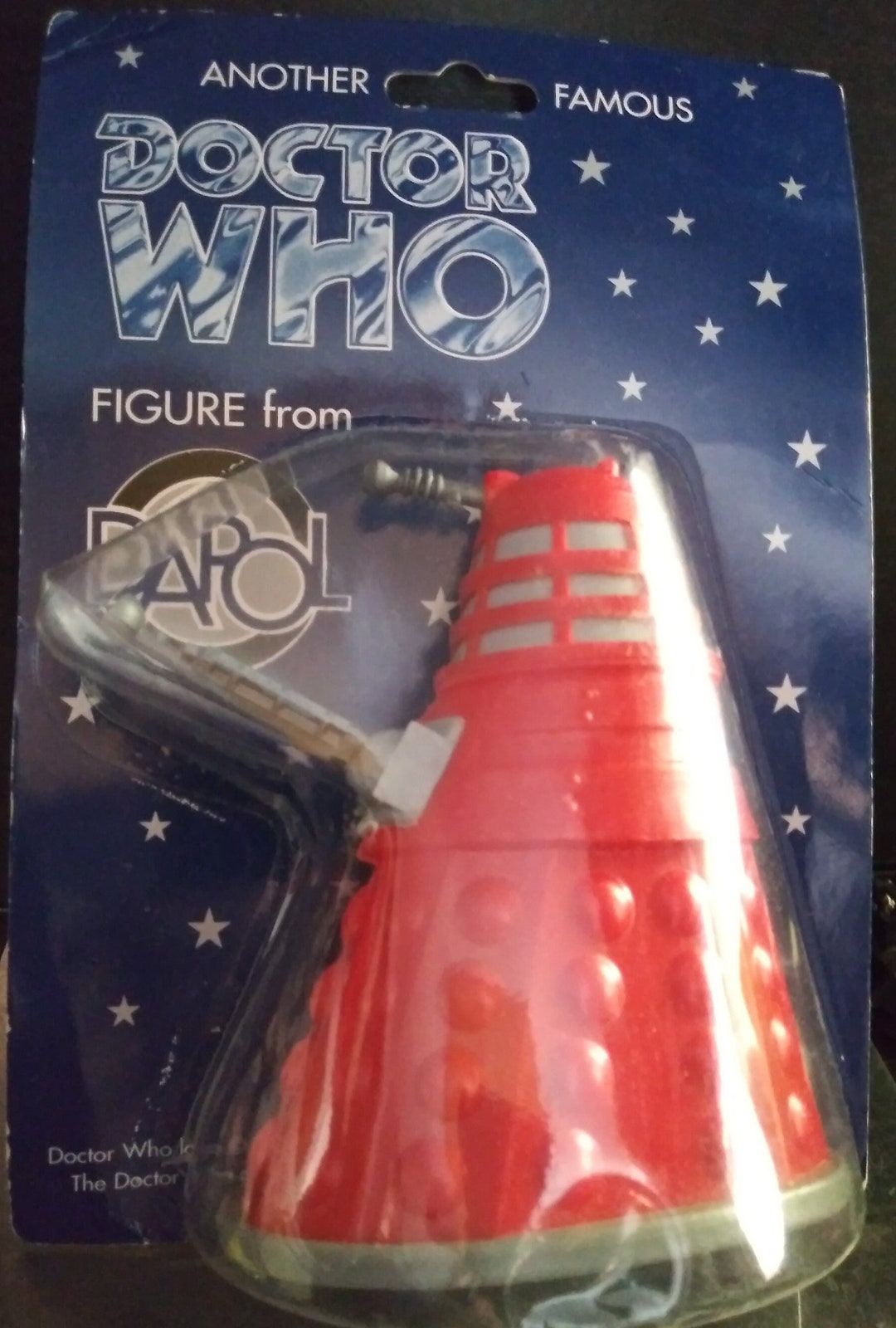Doctor Who Dapol Red W/ Gray Louis Marx Friction Drive Dalek Action ...