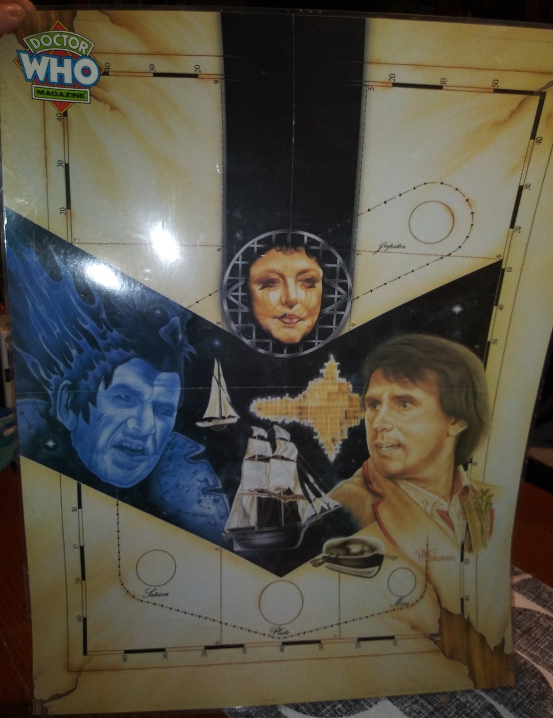 Doctor Who Magazine Issue #198 Enlightenment Laminated Poster 21.5 X 16 ...