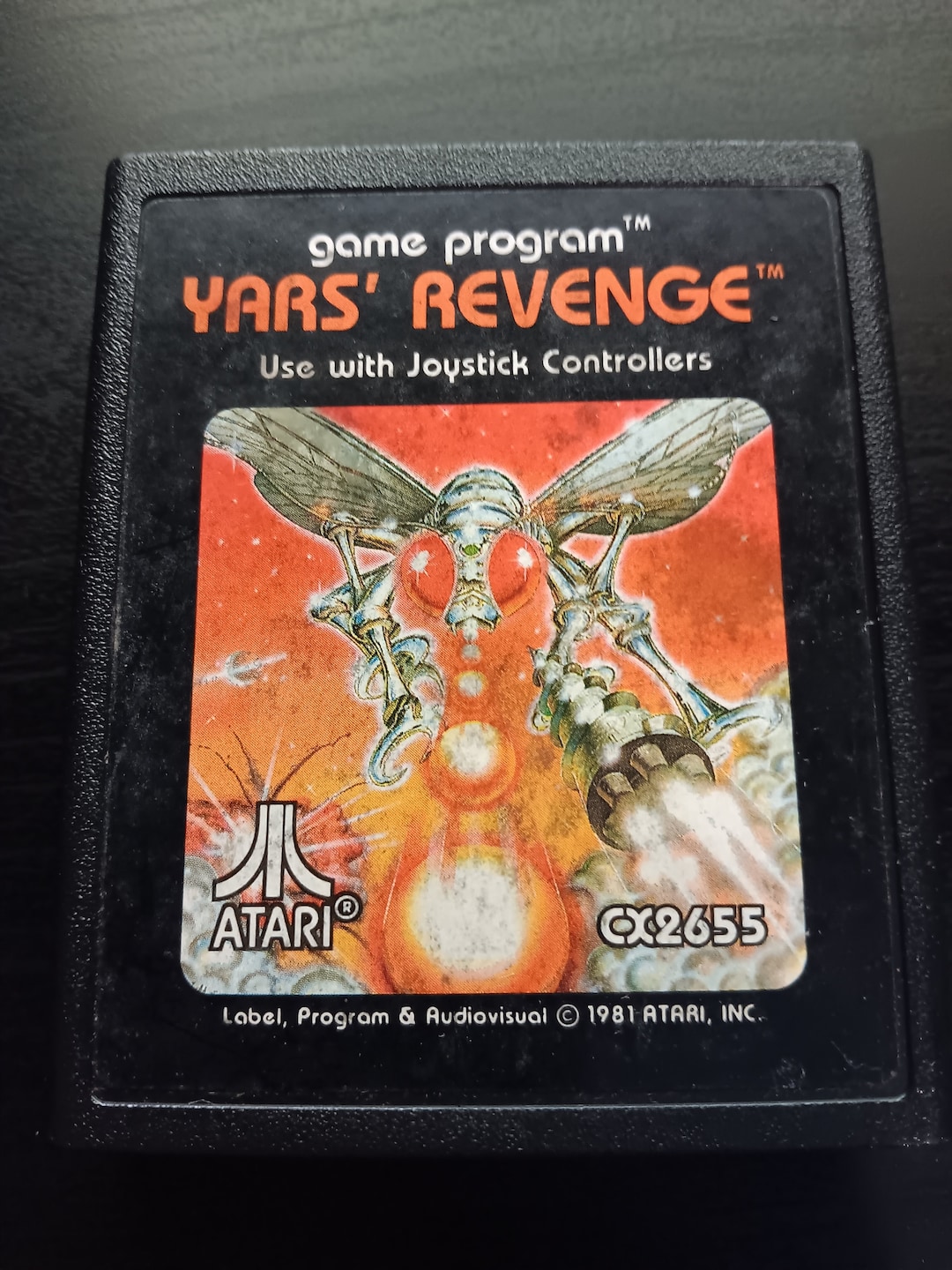 Yars Revenge Vintage Atari Video Game Cartridge - Etsy