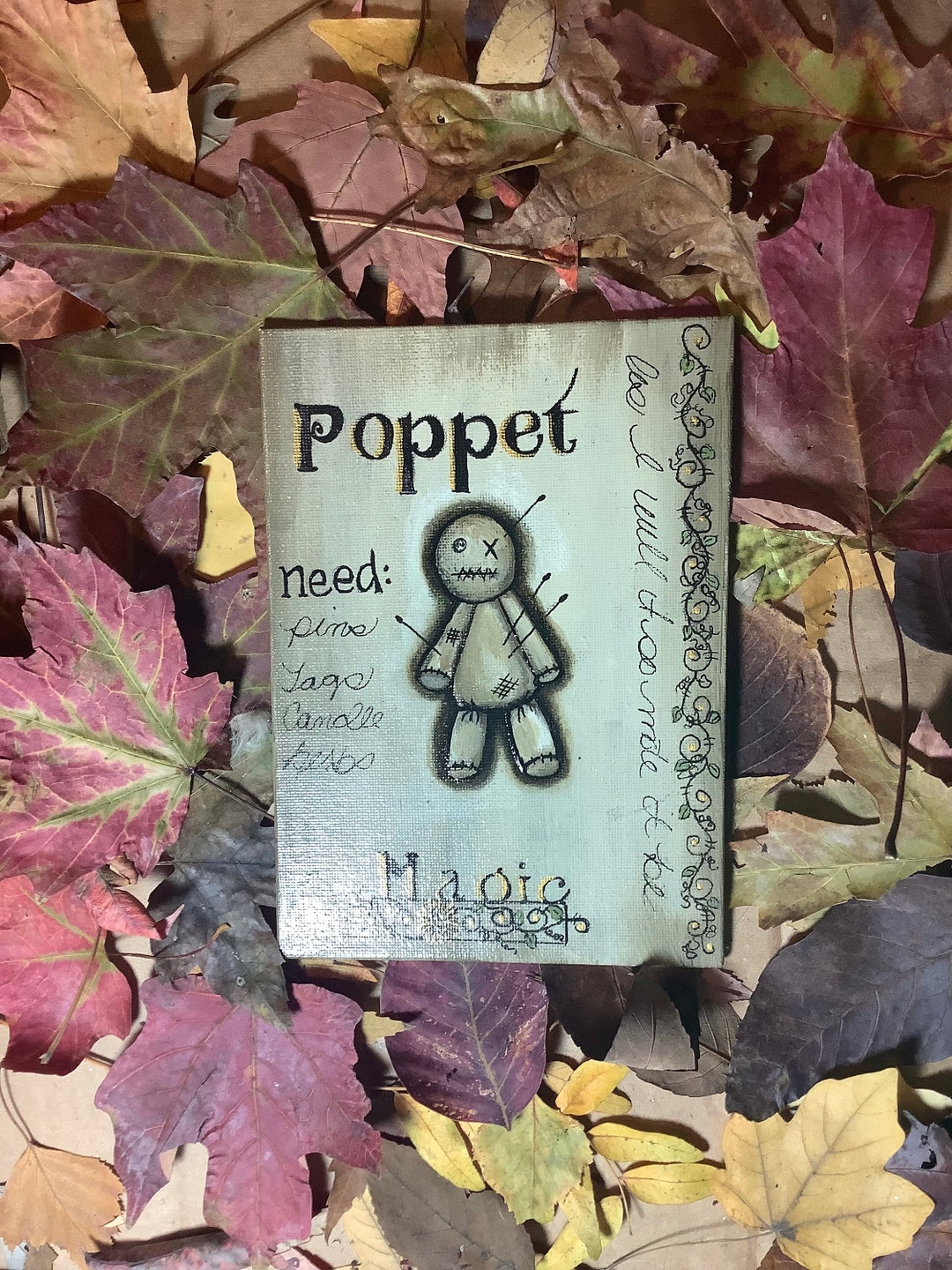Poppet Magic Painting - Etsy