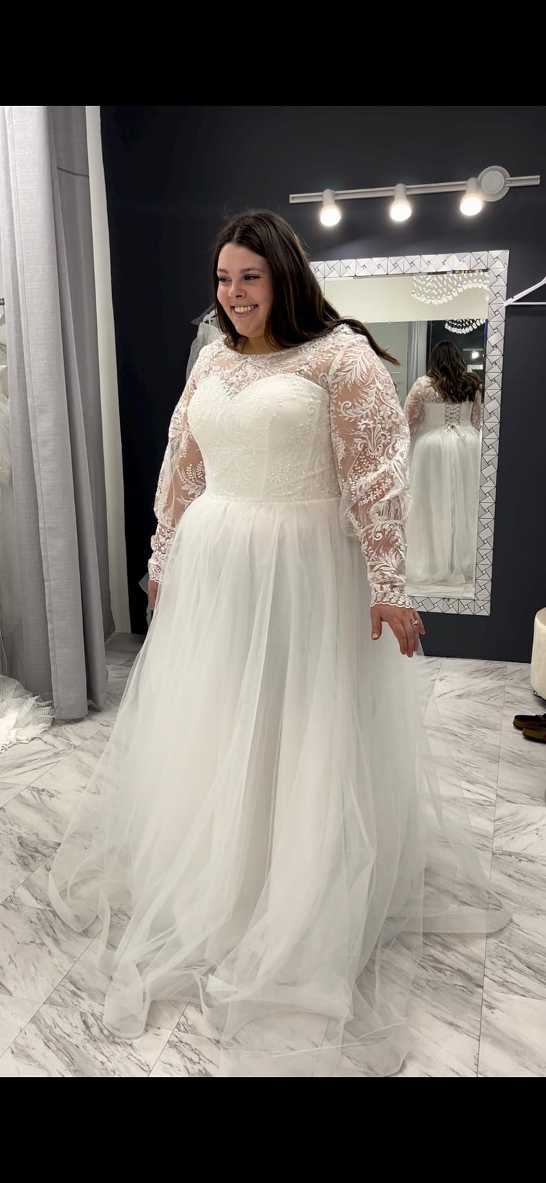 Custom Made Plus Size 4XL Corset Laced A-line Wedding Dress/ Long ...