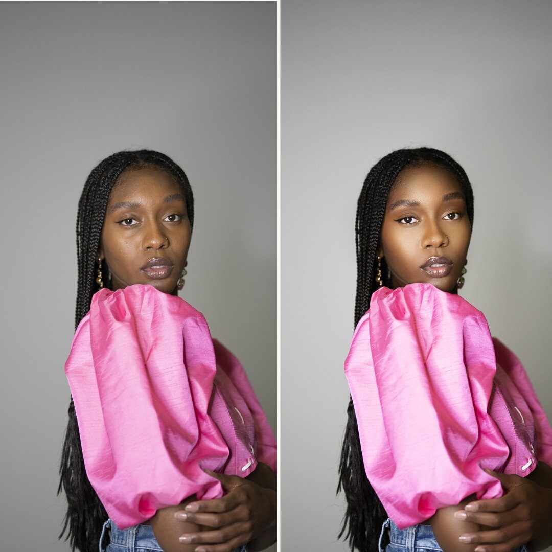 One-click Skin Airbrushing Photoshop Action - Professional Portrait ...