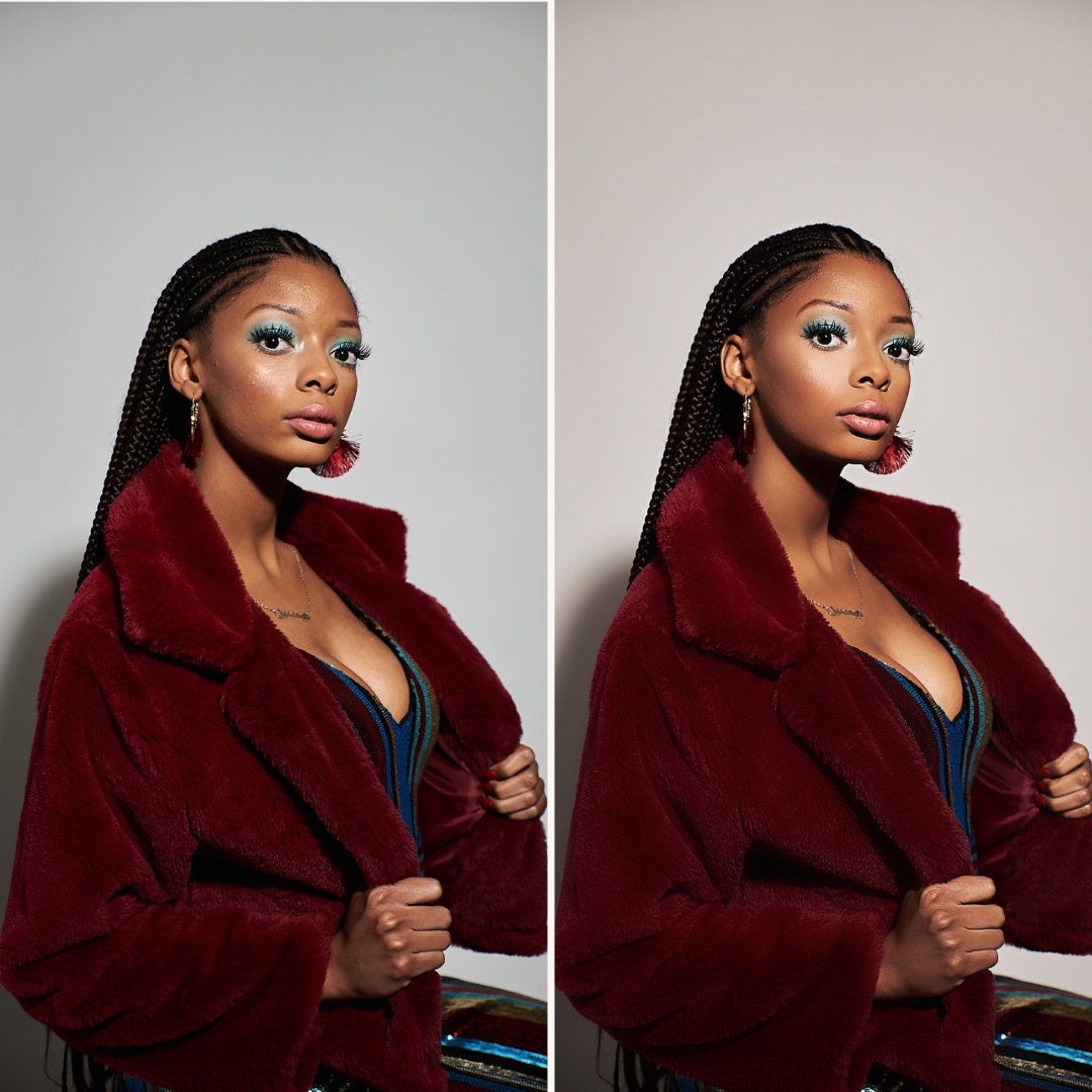 One-click Skin Airbrushing Photoshop Action - Professional Portrait ...