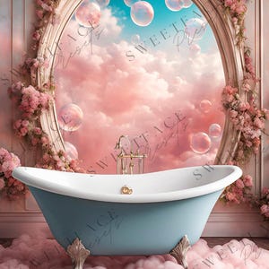 Bubble Bath Backdrops Bundle, Bubble Bath Backdrops, Wedding Backdrop ...