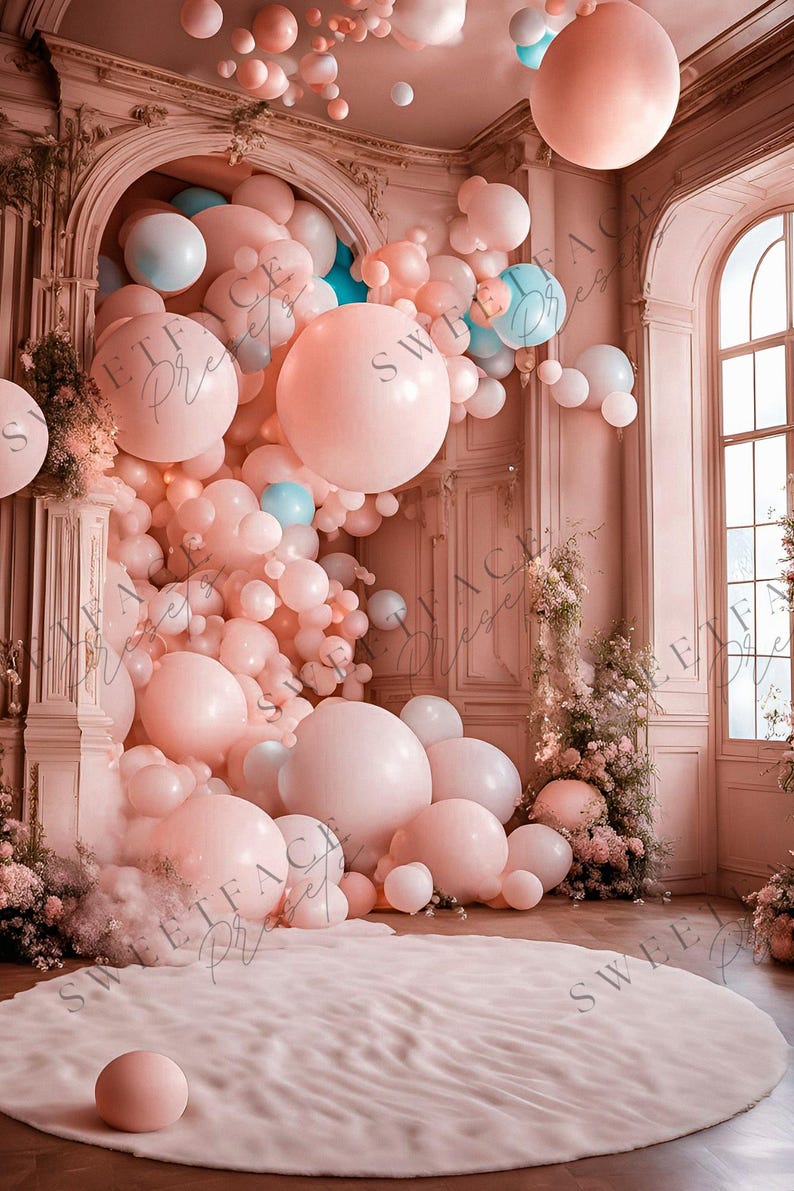 Enchanting Soap Bubbles Wedding Backdrops Bundle- Soap Bubbles Backdrop ...