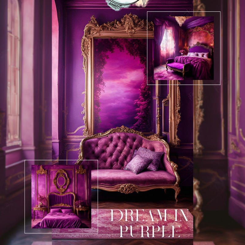 Bedroom Backdrop - Etsy