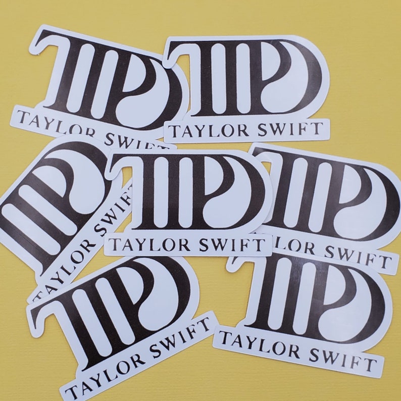 TTPD Taylor Swift Sticker - Etsy