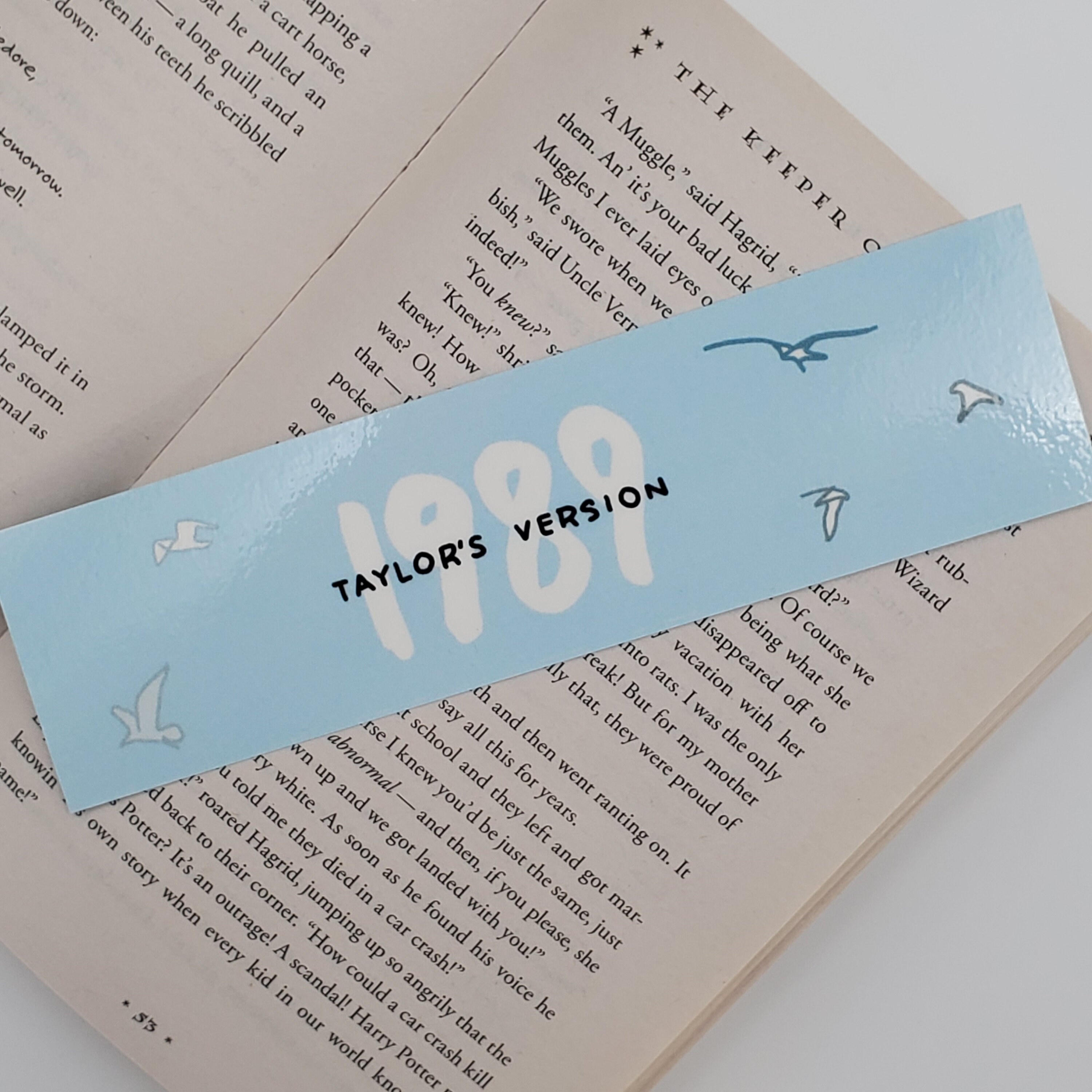 1989 Taylor's Version Bookmark - Etsy