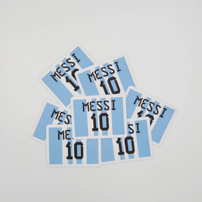 Messi of Argentina Sticker - Etsy