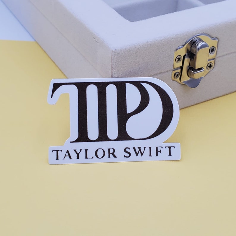 TTPD Taylor Swift Sticker - Etsy