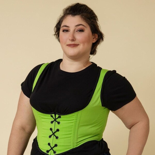 Green Corset - Etsy