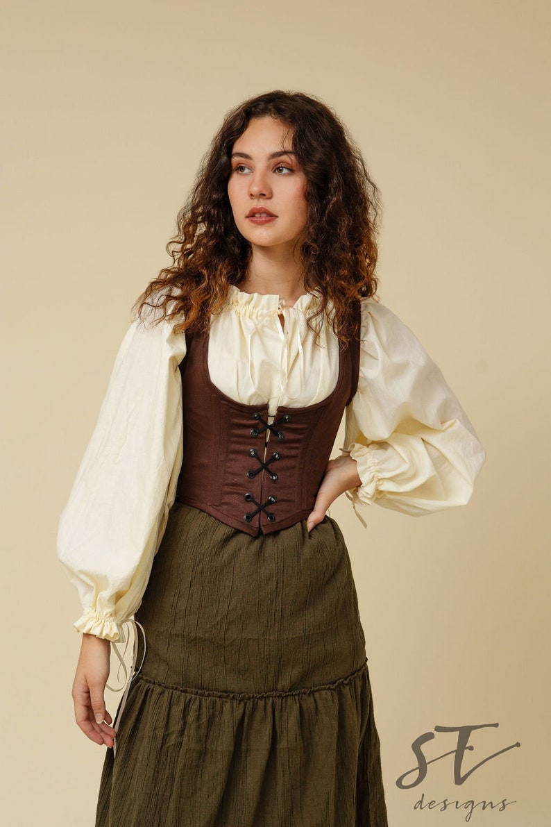 Brown Kate Corset Brown Corset Brown Corset Top - Etsy Brown Kate Corset Brown Corset Brown Corset Top - Etsy
