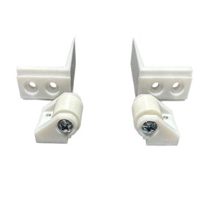 The Adjustable Pocket Door Guide (white) - Etsy