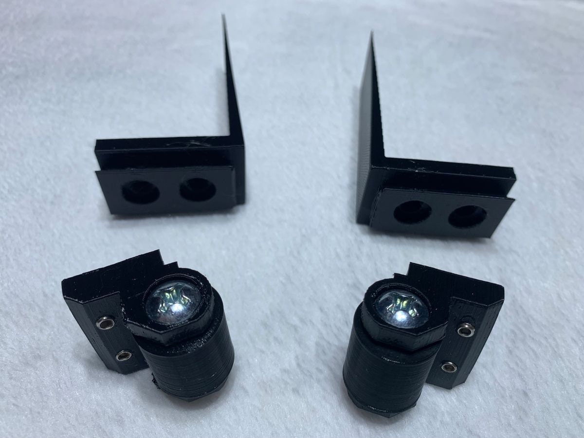 The Adjustable Pocket Door Guide (black) - Etsy