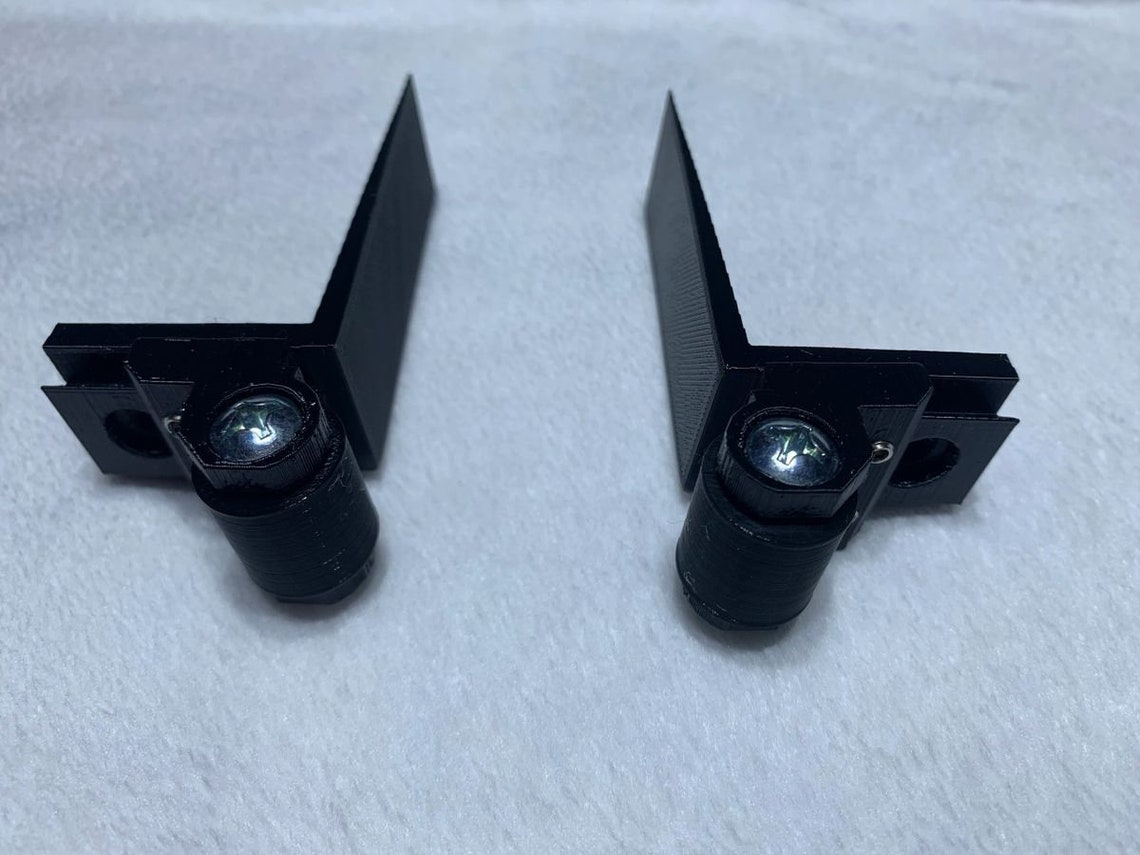 The Adjustable Pocket Door Guide (black) - Etsy