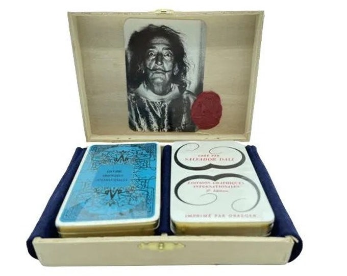 RARE Salvador Dalí, Surrealist Playing Cards, 1969 - Etsy