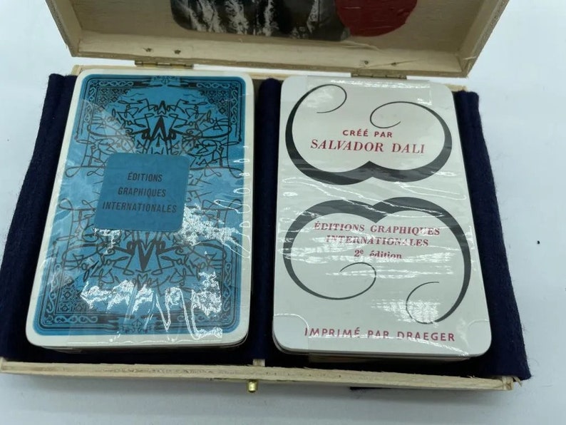 RARE Salvador Dalí Surrealist Playing Cards 1969 - Etsy