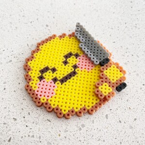 Emoji-3d Pixel Perler Beads Art, Can Be Fridge Magnet, Keychain, Phone ...