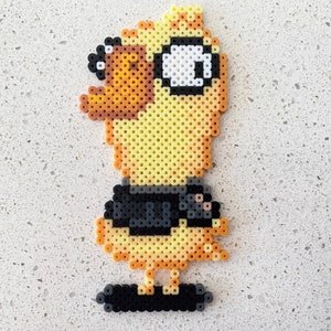 Goose Goose Duck-pixel Perler Beads Art, Can Be Fridge Magnet, Keychain ...