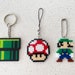 Super Mario Bros Elements Perler Beads Art- Nintendo Video Game- Can Be ...