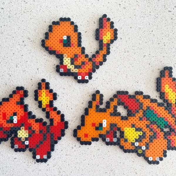 Perler Beads Charizard - Etsy