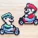 Super Mario Bros Elements Perler Beads Art- Nintendo Video Game- Can Be ...