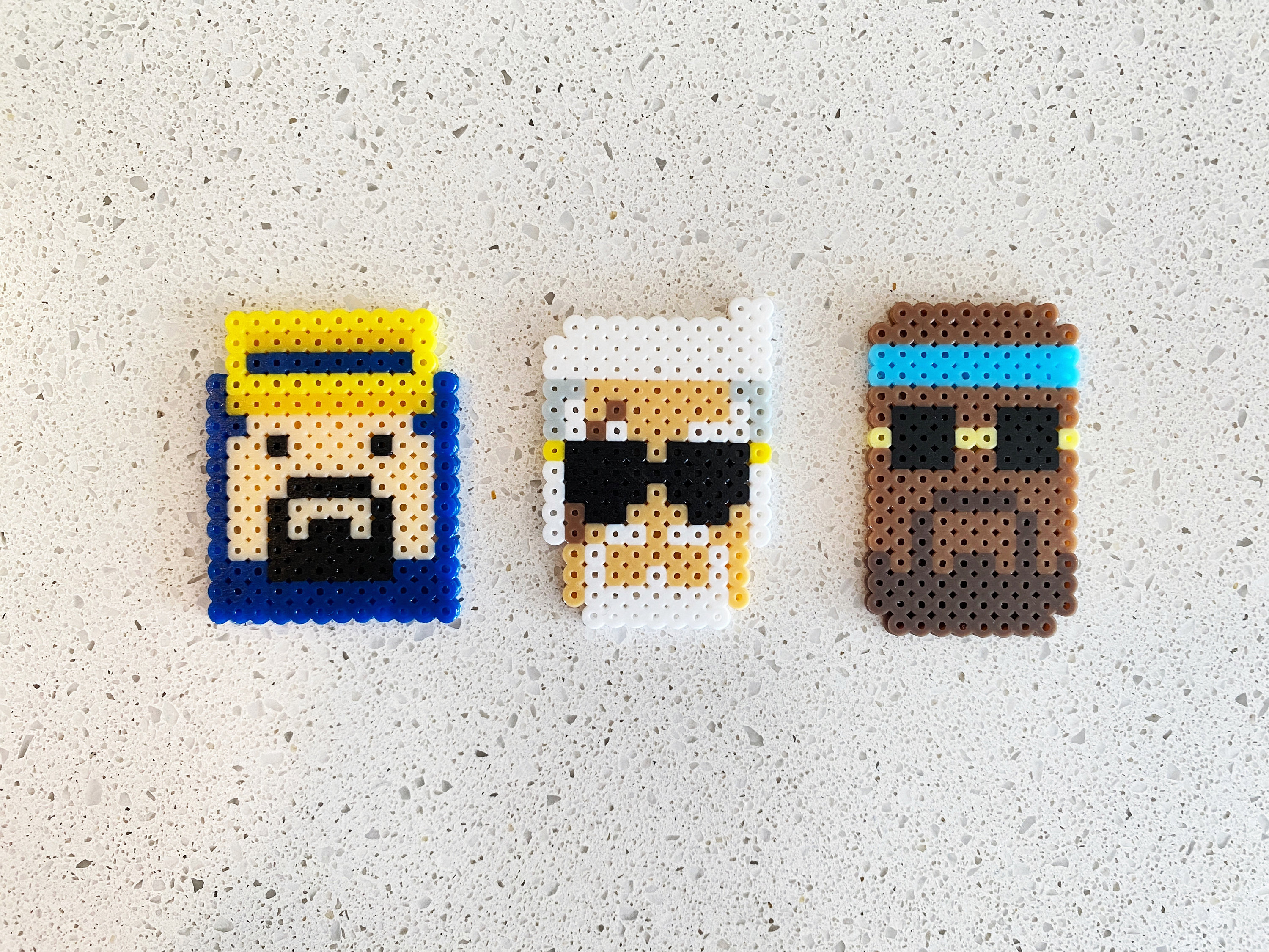 DAVE THE DIVER - Dave, Cobra and Bancho, Pixel Perler Beads Art, Can Be ...