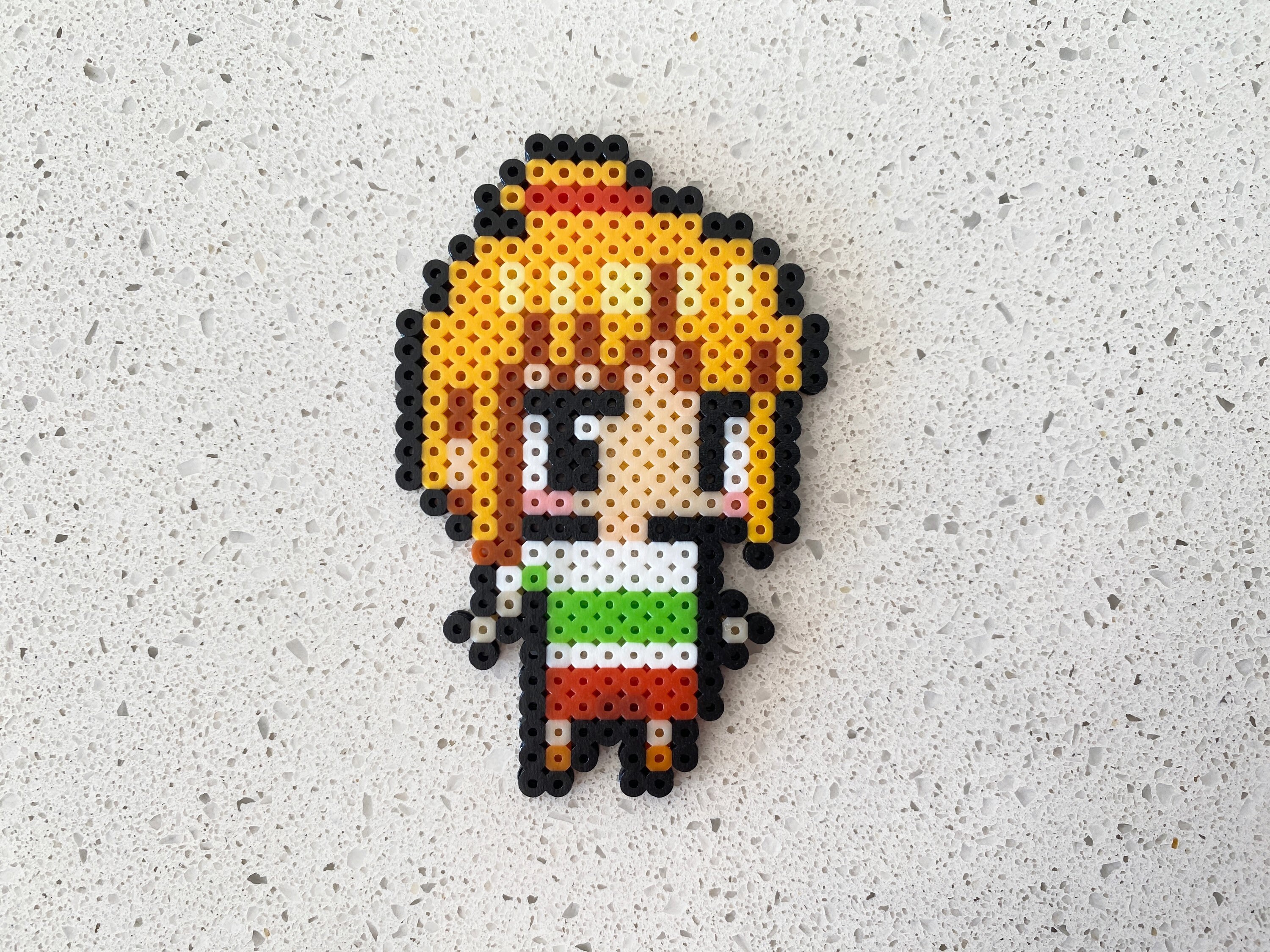 Spirited Away Characters Sen, Haku and No-face Pixel Perler Beads Art ...