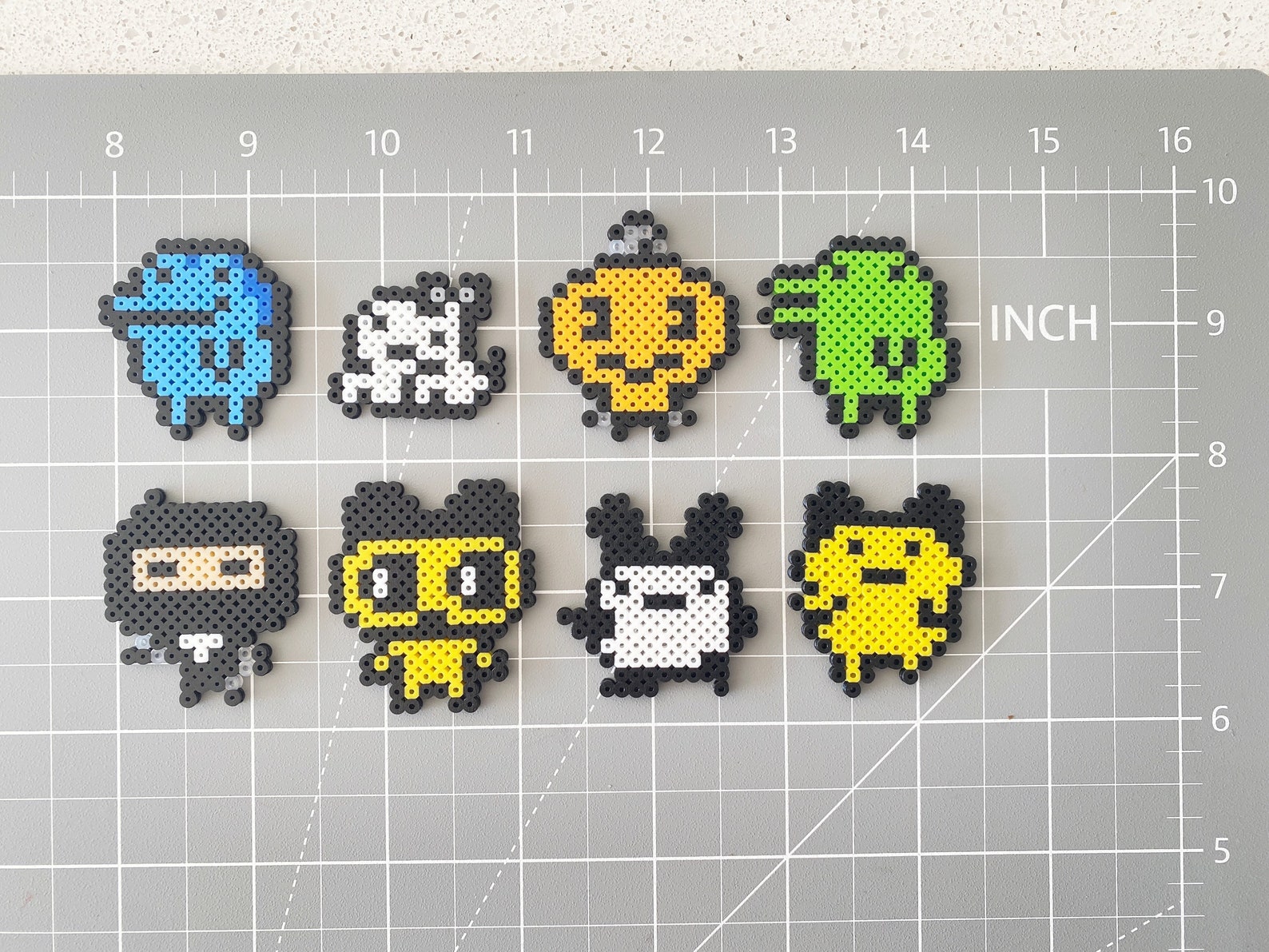 Tamagotchi Pixel Perler Beads Art Can Be Fridge Magnet - Etsy