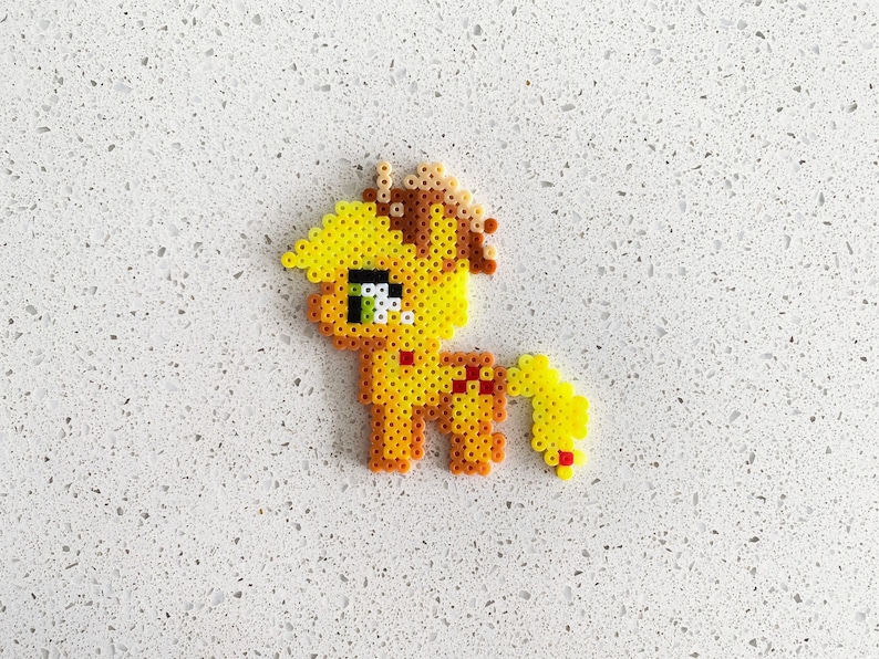 Little Pony pixel Perler Beads Art Can Be Fridge Magnet - Etsy