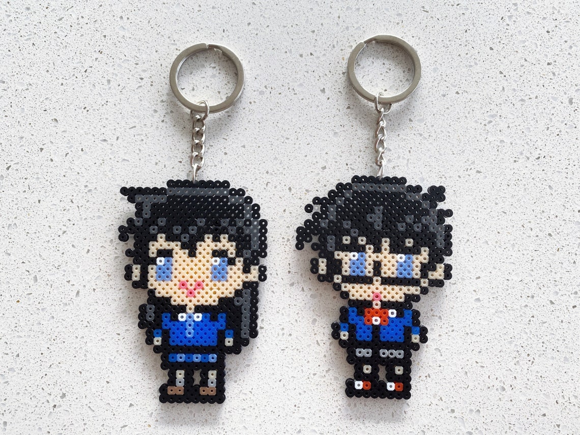 Detective Conan Case Closed Characters Pixel Perler Beads - Etsy