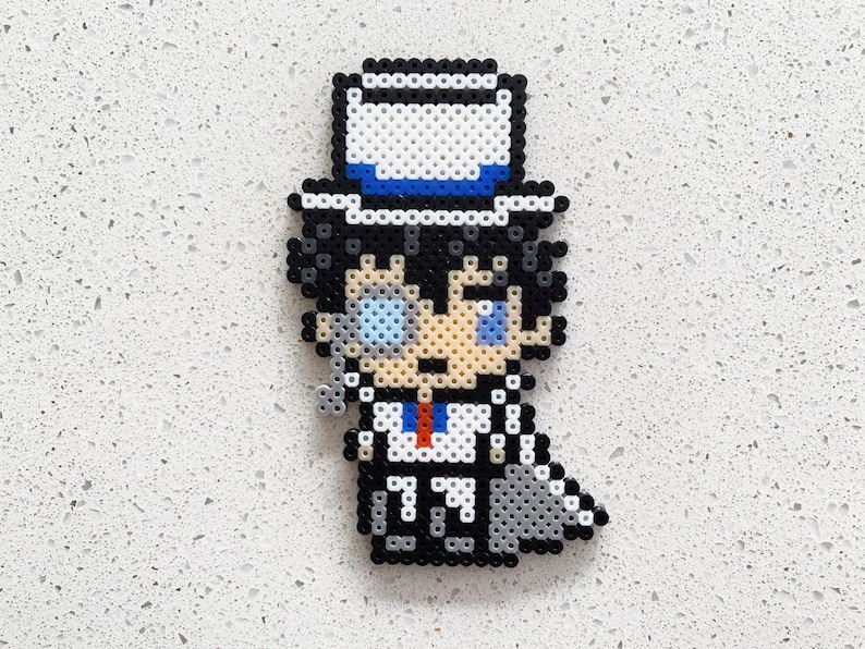 Detective Conan Case Closed Characters Pixel Perler Beads - Etsy