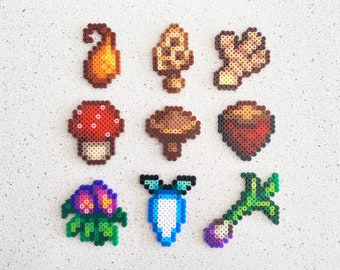 Little Pony pixel Perler Beads Art, Can Be Fridge Magnet, Keychain ...