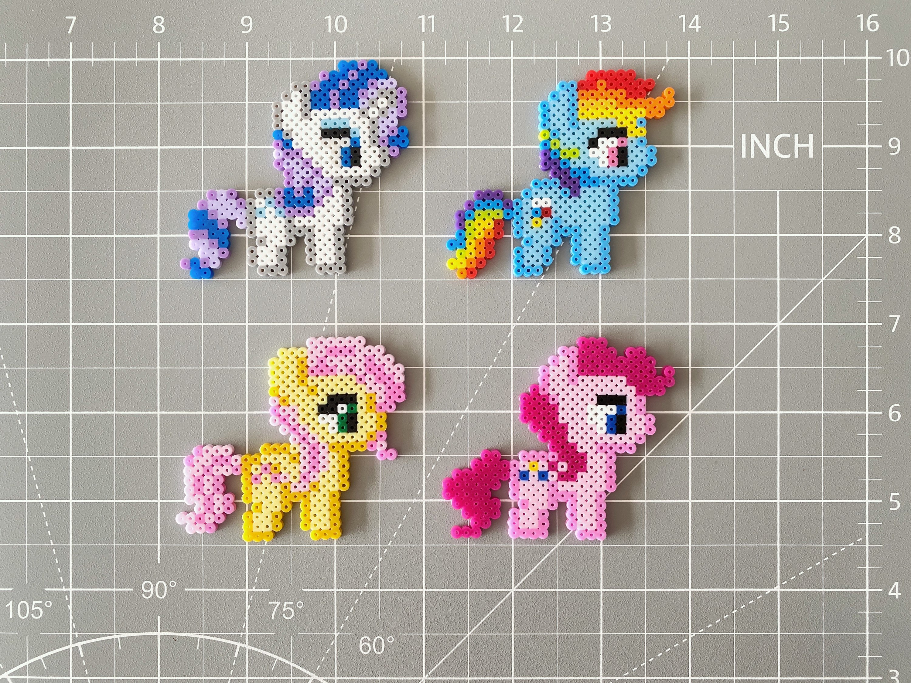 Scoot A Loo Mlp Perler Bead Patterns