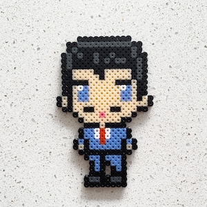 Detective Conan, Case Closed’ Characters- Pixel Perler Beads Art, Can ...
